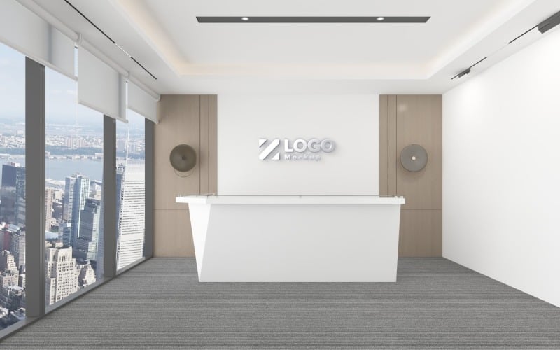 Office Hotel Reception Logo Template - TemplateMonster