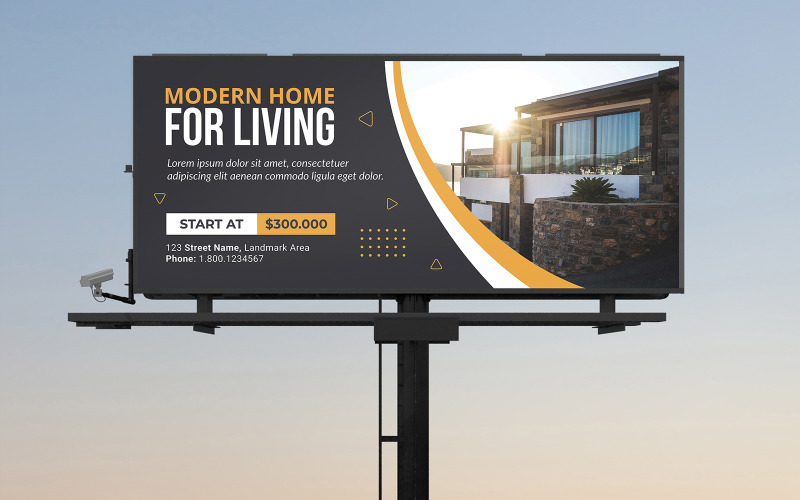 Creative Real Estate Billboard #223515 - TemplateMonster