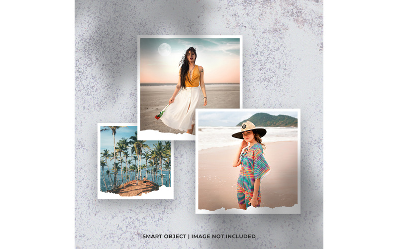Square Travel Photo Creative Mockup #224590 - TemplateMonster