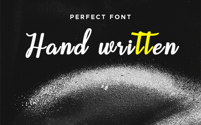 Police manuscrite Seashore - Police cursive - TemplateMonster