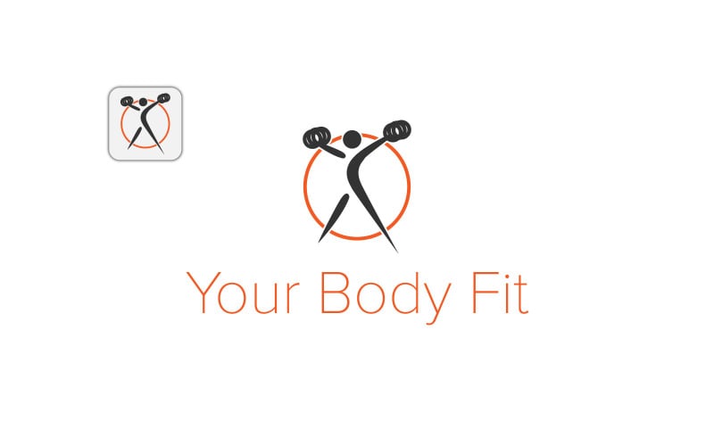 Body Fitness Logo Vector Template #225865 - TemplateMonster