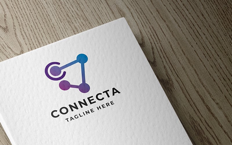 Connection and Share Professional Logo - TemplateMonster