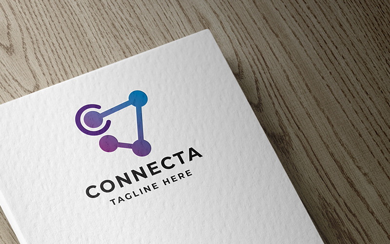 Connexion et partage de logo professionnel - TemplateMonster