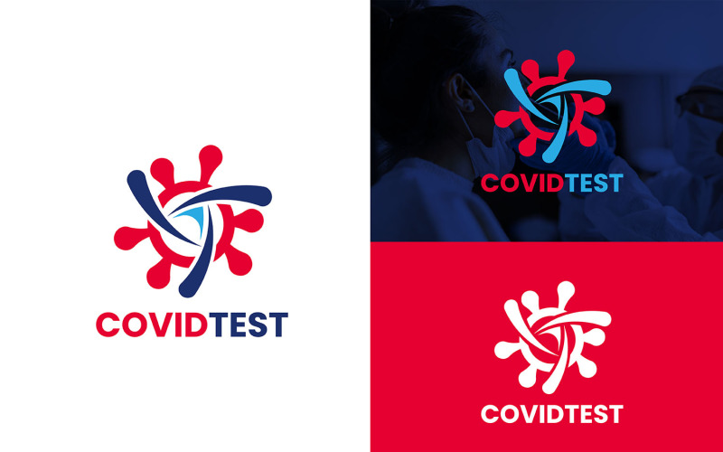 Covid Testi Logo Tasarım Konsepti #226364 - TemplateMonster