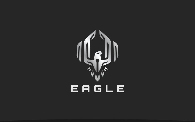 Eagle Tech Hawk Logo Technology #227397 - TemplateMonster