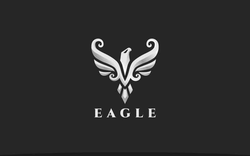Elegant Eagle Logo Template #227385 - TemplateMonster