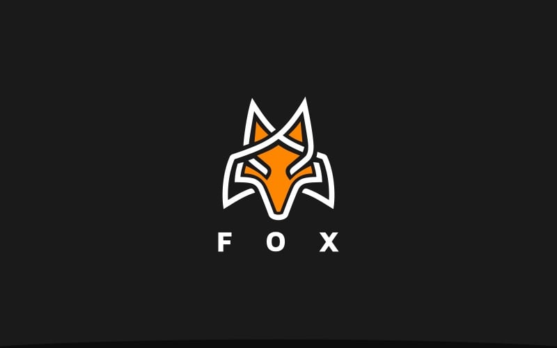 Fox Head Logo Fox Tech Logo #227414 - TemplateMonster