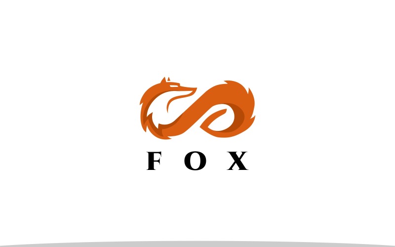Fox Infinity Logo Template #227415 - TemplateMonster