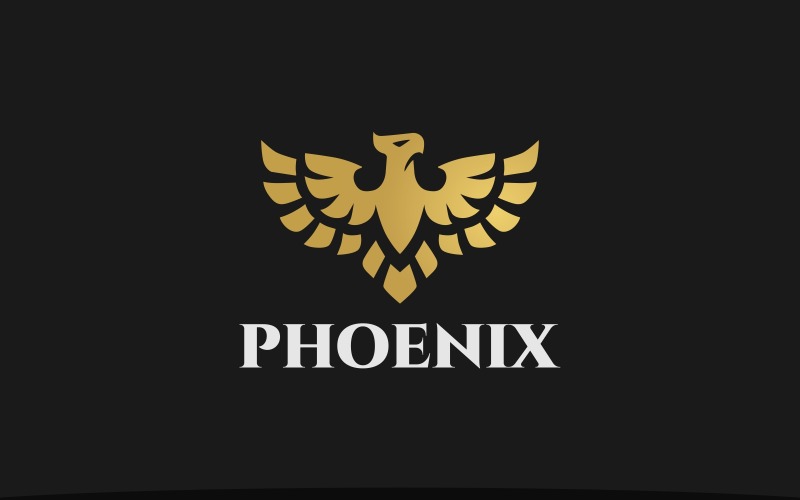 Minimal Phoenix Logo Template #227660 - TemplateMonster