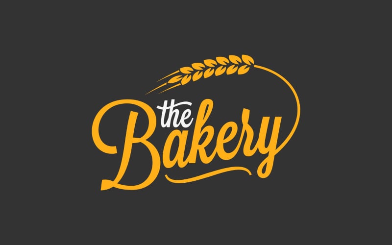 Bakery Vintage Lettering Logo #227735 - TemplateMonster