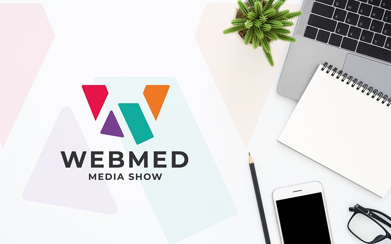 Professional Web Media Logo #228284 - TemplateMonster