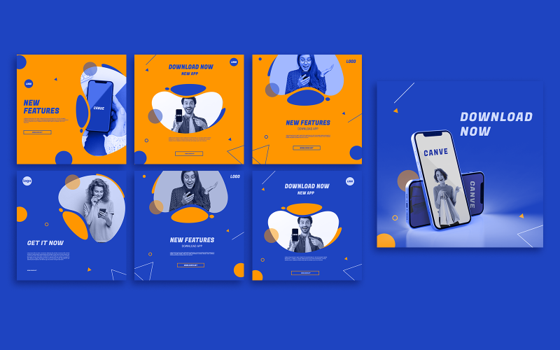 Social Media Posts Templates #230222 - TemplateMonster