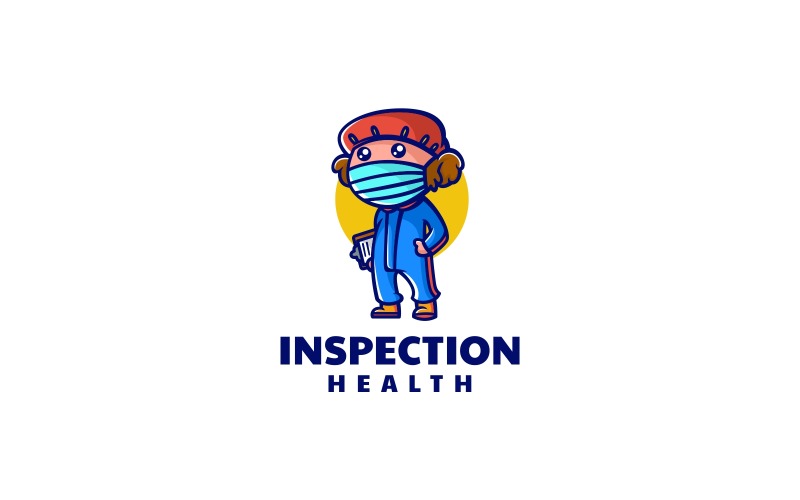 Inspection Health Cartoon Logo #230989 - TemplateMonster
