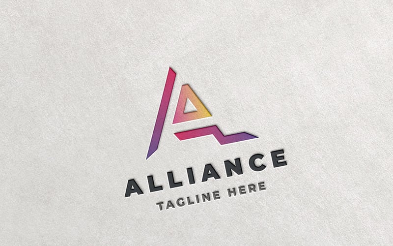 Professional Alliance Letter A Logo #231301 - TemplateMonster