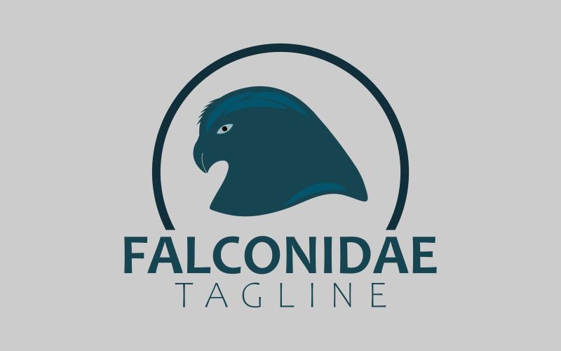 Falcon Bird Custom Logo Design #232167 - TemplateMonster