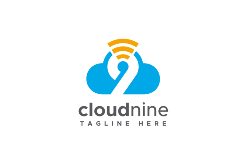 Cloud Nine Vector Logo Template #232332 - TemplateMonster