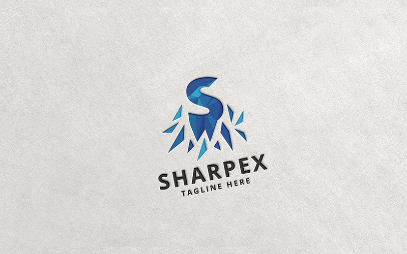 Professional Sharpex Letter S Logo #232985 - TemplateMonster