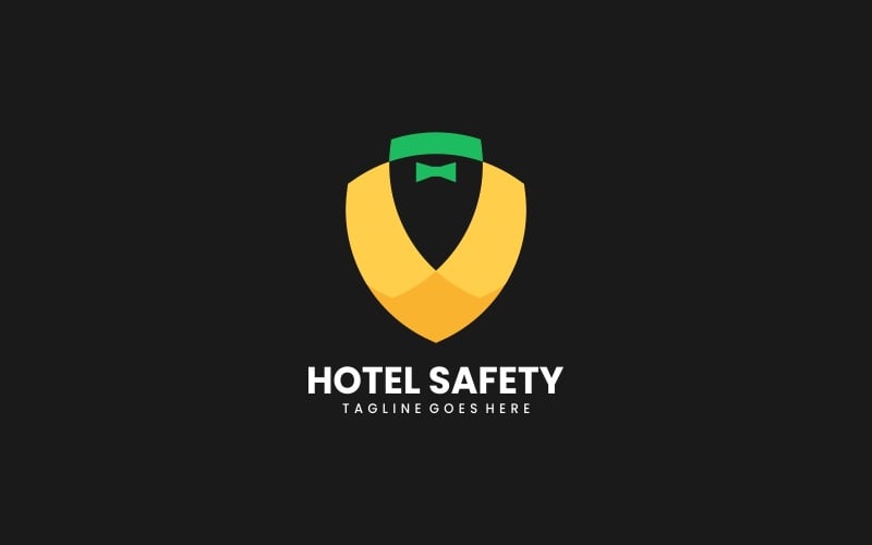 Hotel Safety Simple Logo Style #233563 - TemplateMonster