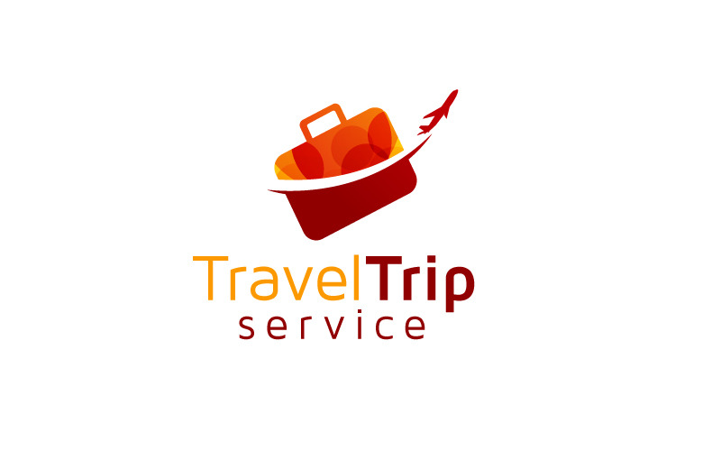 Travel Trip Service Logo Design Template - TemplateMonster