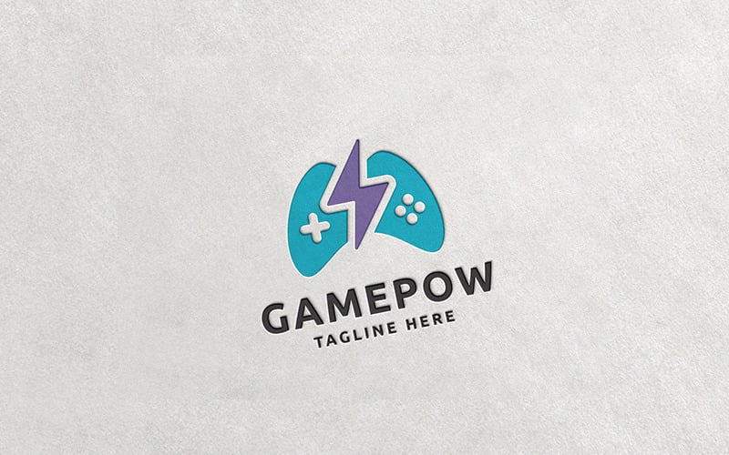 Professional Game Power Logo #234832 - TemplateMonster