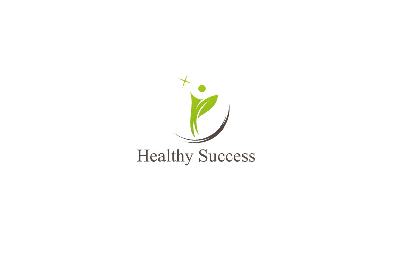 Clean Healthy Logo Design #234987 - TemplateMonster