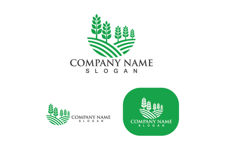 Tea Garden Logo And Symbol Vector 1 #235990 - TemplateMonster