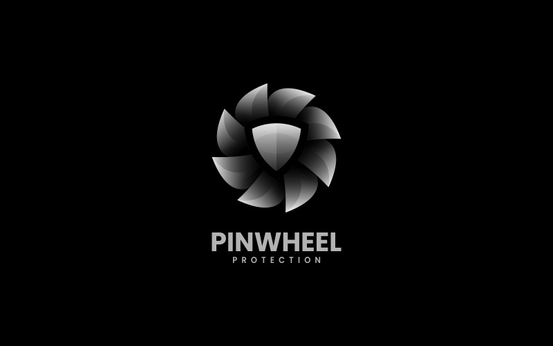 Pinwheel Gradient Logo Design #236054 - TemplateMonster