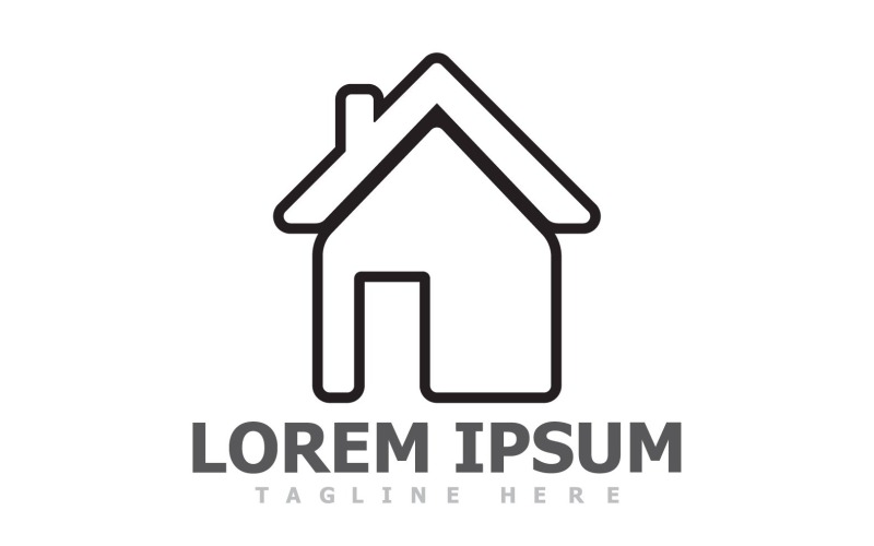 Dom i dom Symbol wektor Logo V15 #238042 - TemplateMonster