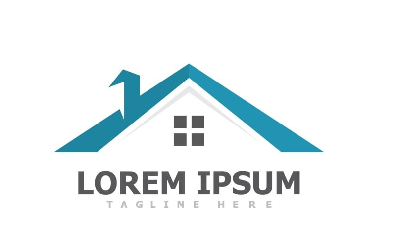 Home and House Symbol Logo Vector V13 - TemplateMonster