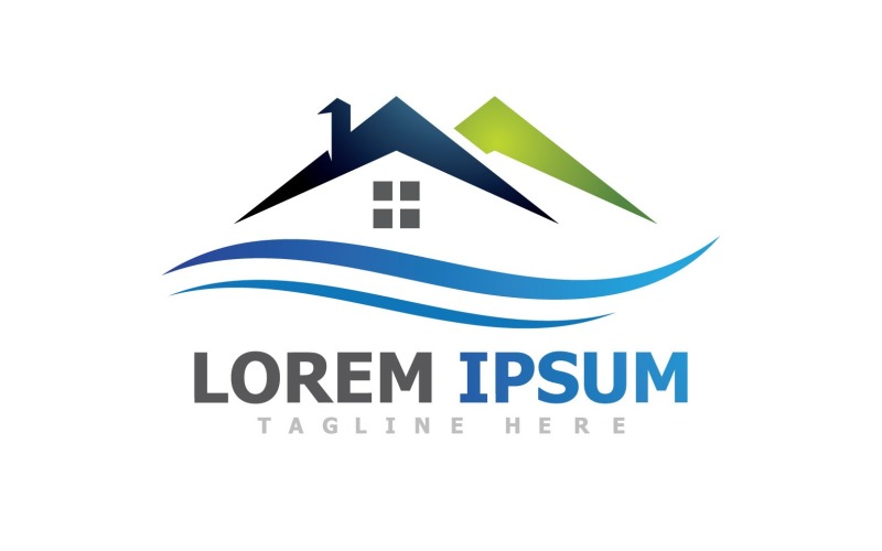 Home and House Symbol Logo Vector V1 - TemplateMonster