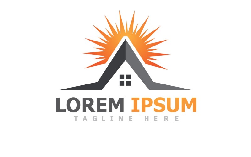 Home and House Symbol Logo Vector V7 - TemplateMonster