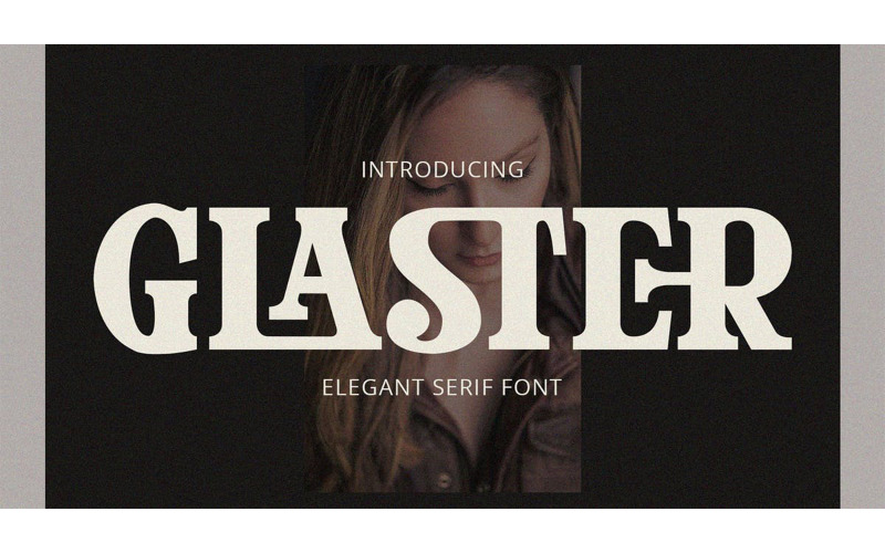 Fuente Glaster Elegant Serif - Fuente Glaster Elegant Serif