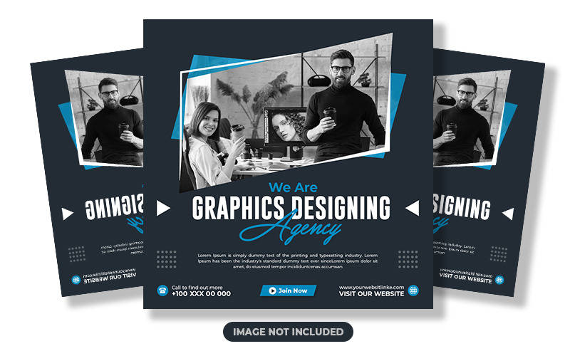 Graphics Designing Agency Social Media Post Design
