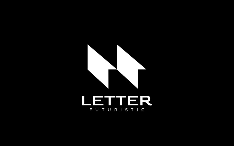Dynamic Letter N Flat Logo #240673 - TemplateMonster
