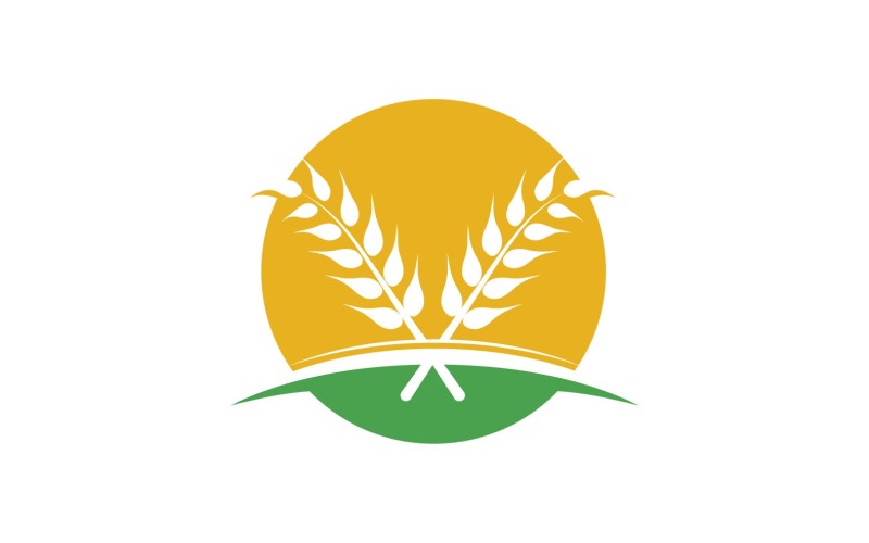 Weat Food Logo And Symbol Health V23 - TemplateMonster
