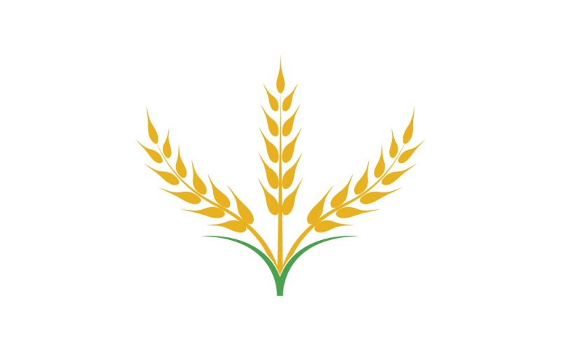 Weat Food Logo And Symbol Health V9 #242344 - TemplateMonster