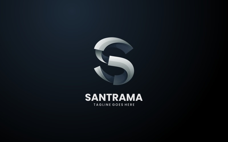 Letter S Color Gradient Logo Design #242582 - TemplateMonster