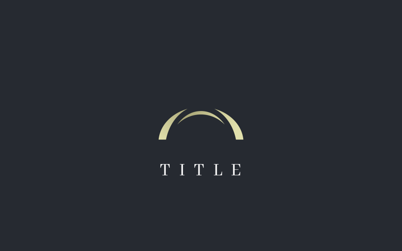 Ampio logo con monogramma D vibrante - TemplateMonster