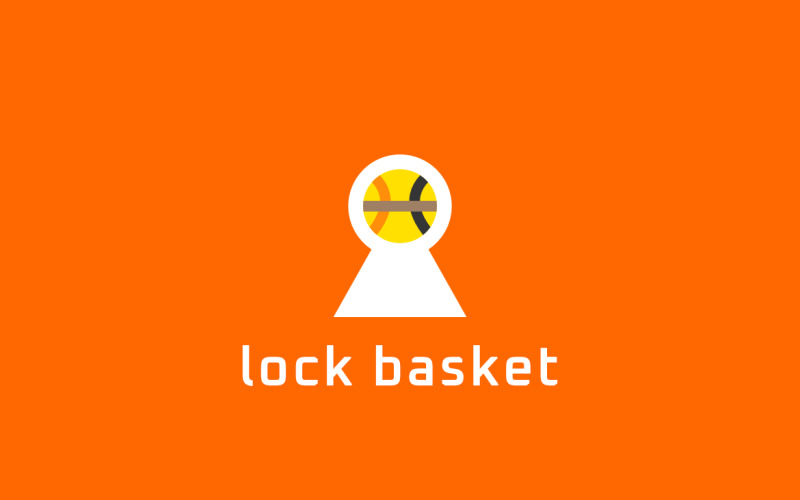 Košík Secure Lock H Tech Logo #245100 - TemplateMonster