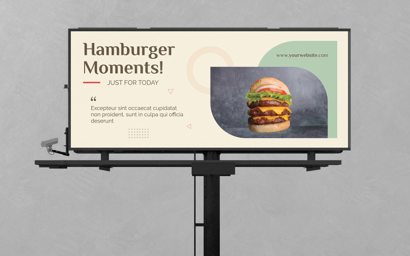 Food Billboard PSD Templates #245499 - TemplateMonster