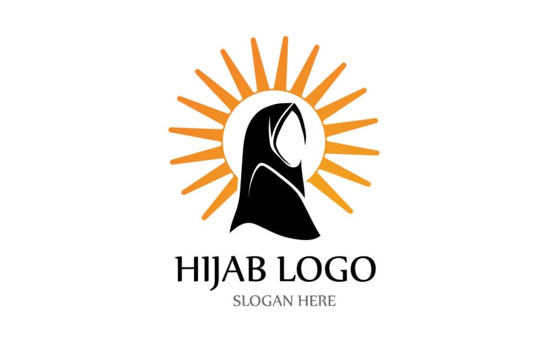 Hijab Logo And Symbol Template V11 #245704 - TemplateMonster