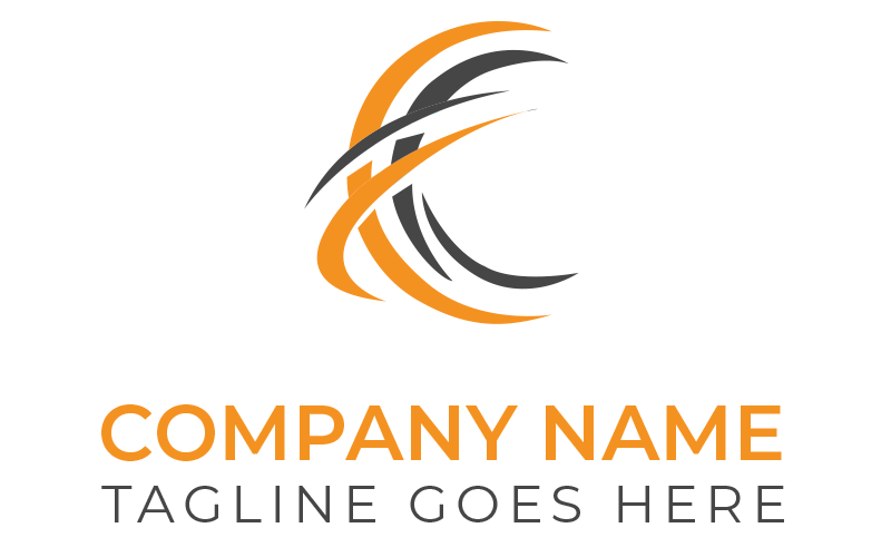 Abstract CC Letter Logo Template #246159 - TemplateMonster