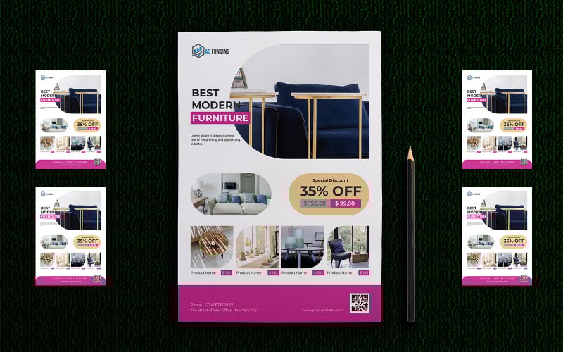 Product Promotion Flyer SK-01 #246363 - TemplateMonster