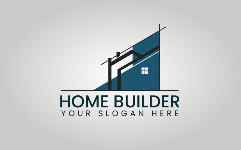 Home Builder Şirket Logo Şablonu #247567 - TemplateMonster