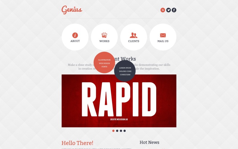 Free Design Studio Responsive Website Template