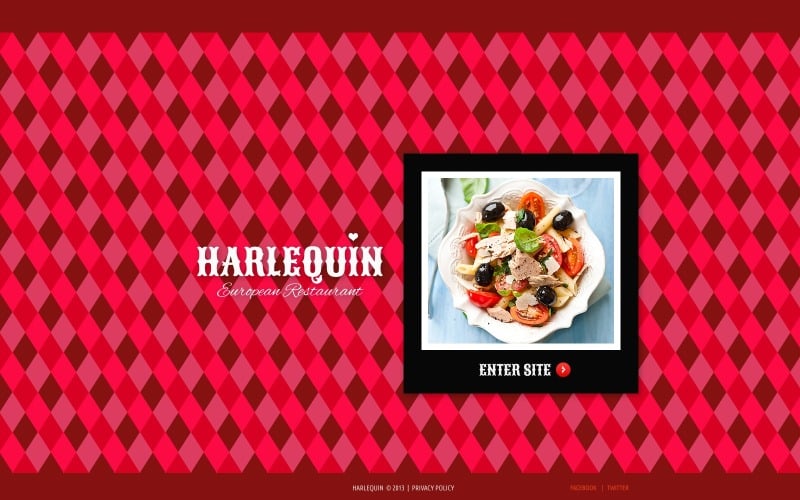 30 Free Red-Color HTML5 Website Templates