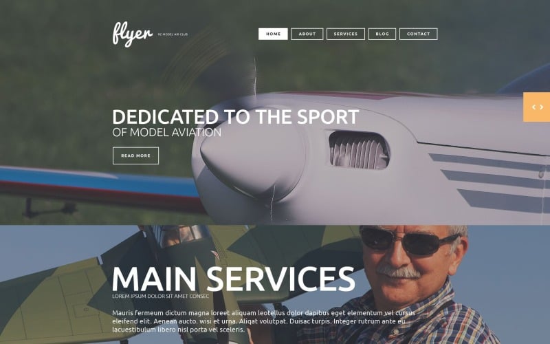 Free Entertainment Responsive Website Design