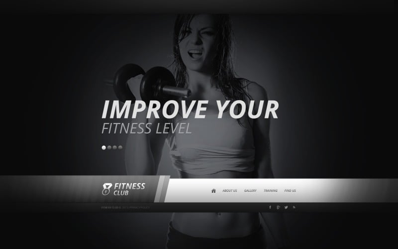 12+ Free Fitness HTML Website Templates - TemplateMonster