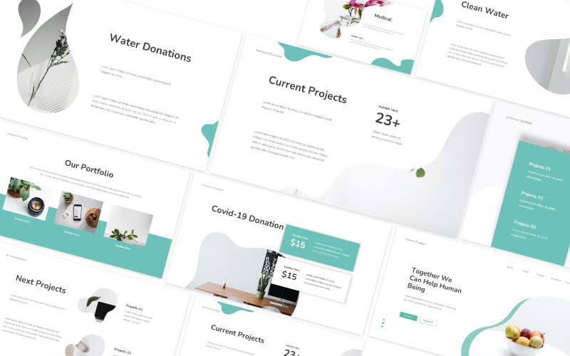 Charity PowerPoint Templates - PPT & PPTX Themes for Donation ...