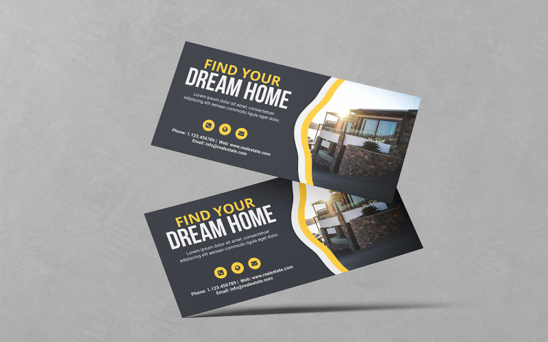 Clean Design Real Estate DL Flyer Templates - TemplateMonster